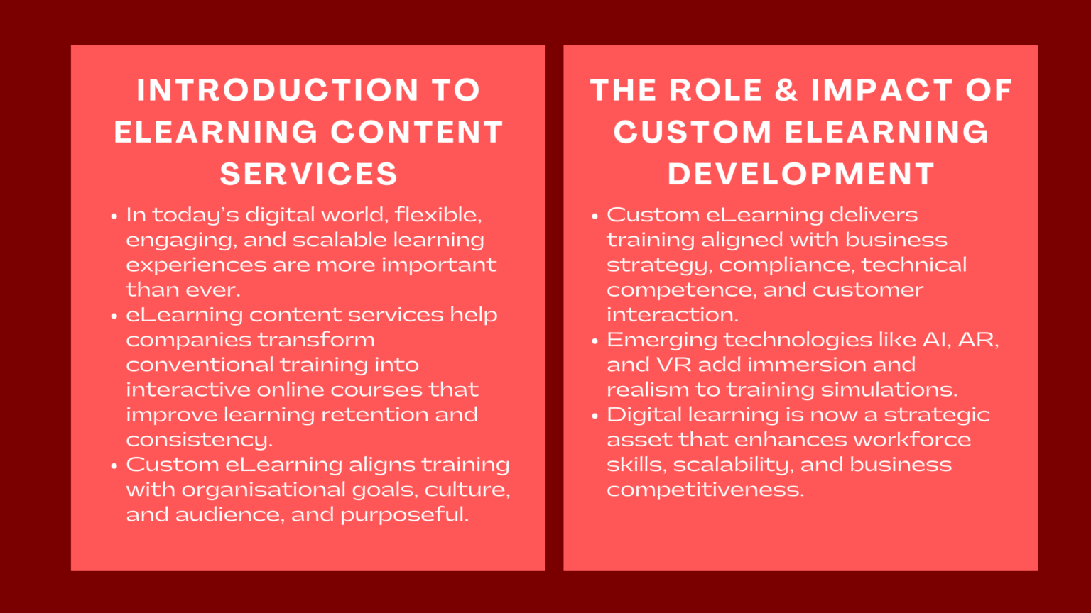 Introduction to eLearning Content Services Everything You Need to Know